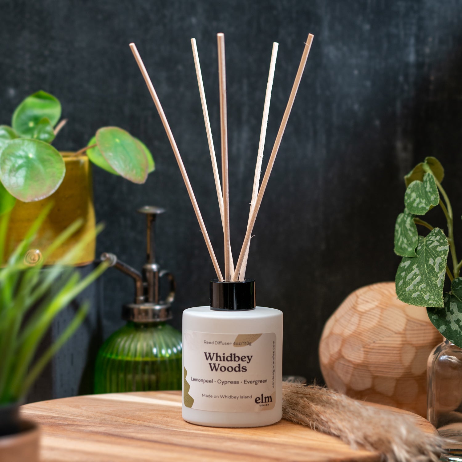 Whidbey Woods Reed Diffuser | Elm Design Candles